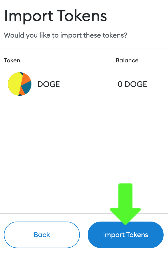 How to add DOGE coin to Metamask wallet - TinyCryptoCat